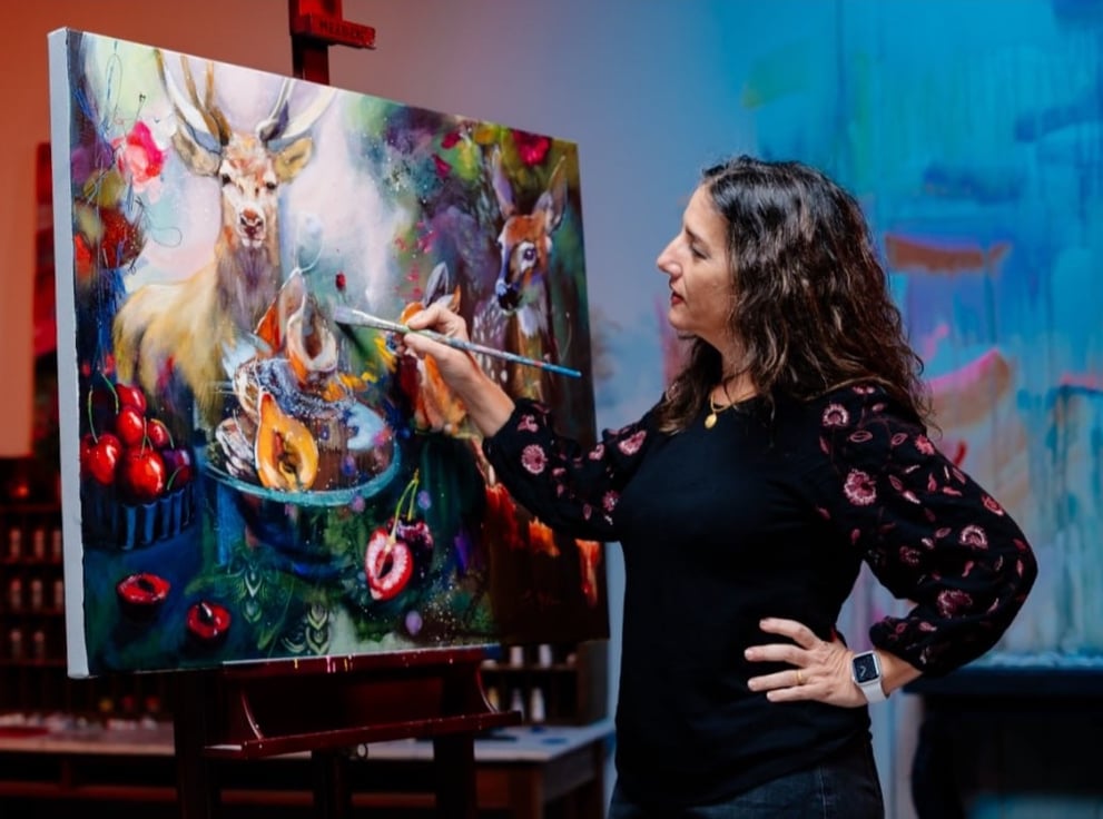 How to Create an Acrylic Abstract Painting