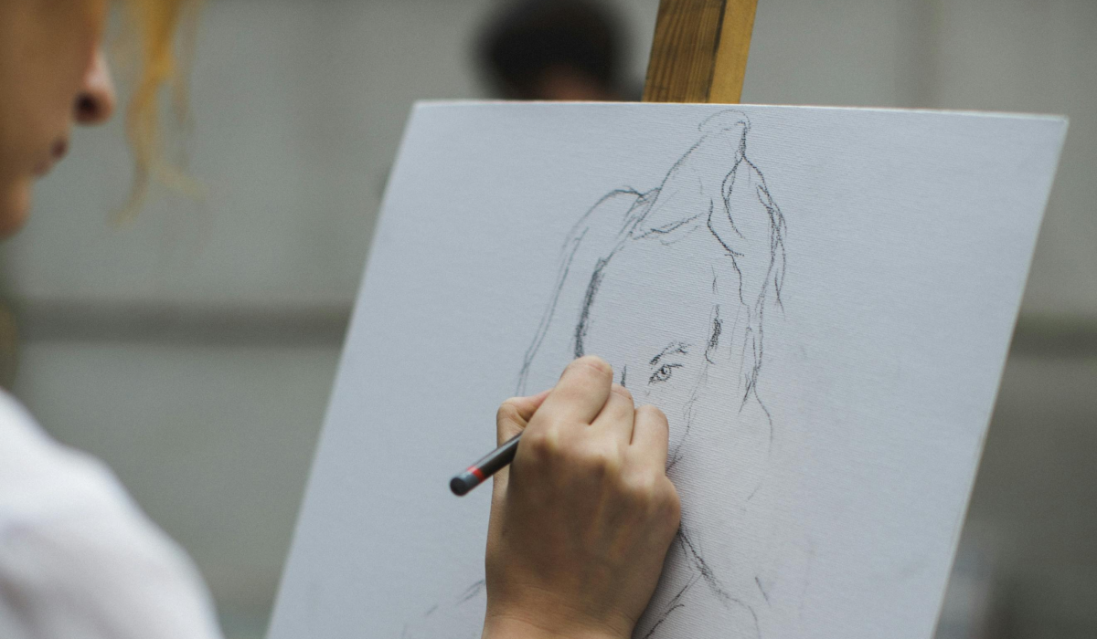 How To Draw a Self Portrait of Yourself in Only 1 Day